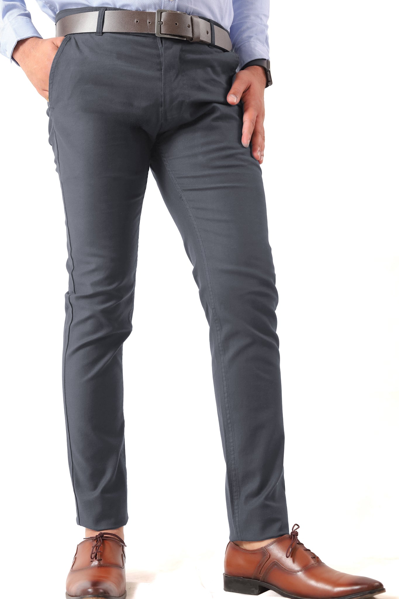Gray Cotton Pant – Garderobe Clothing
